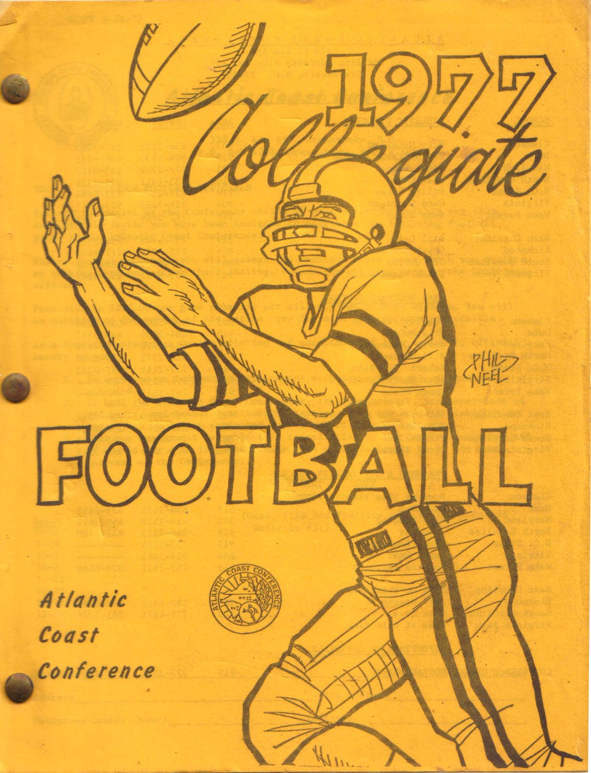 ACC Football Magazines (1970-1979)
