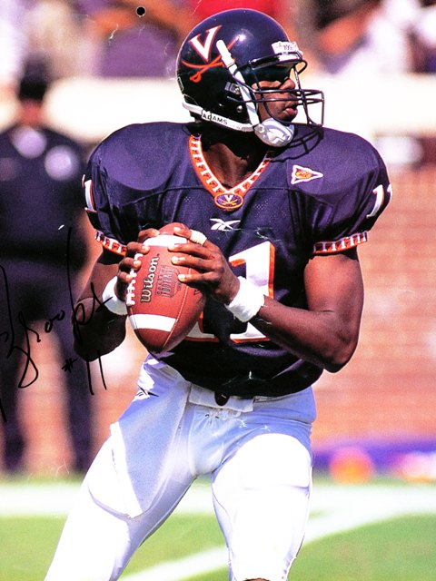 UVA Football - Aaron Brooks Photo Gallery