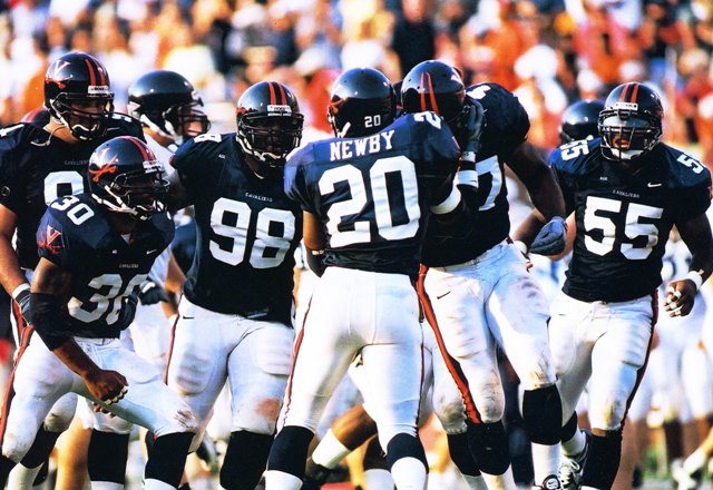 UVA Football - Shernard Newby Photo Gallery
