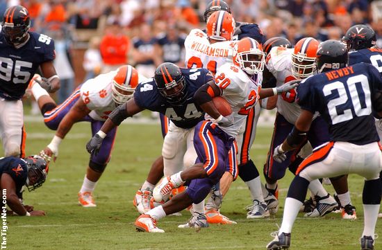 UVA Football - Shernard Newby Photo Gallery