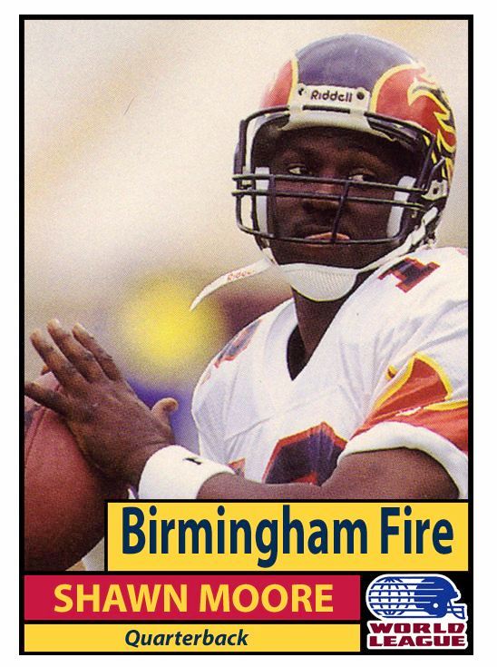 Football Cards - Hoos in the WLAF / NFL Europe