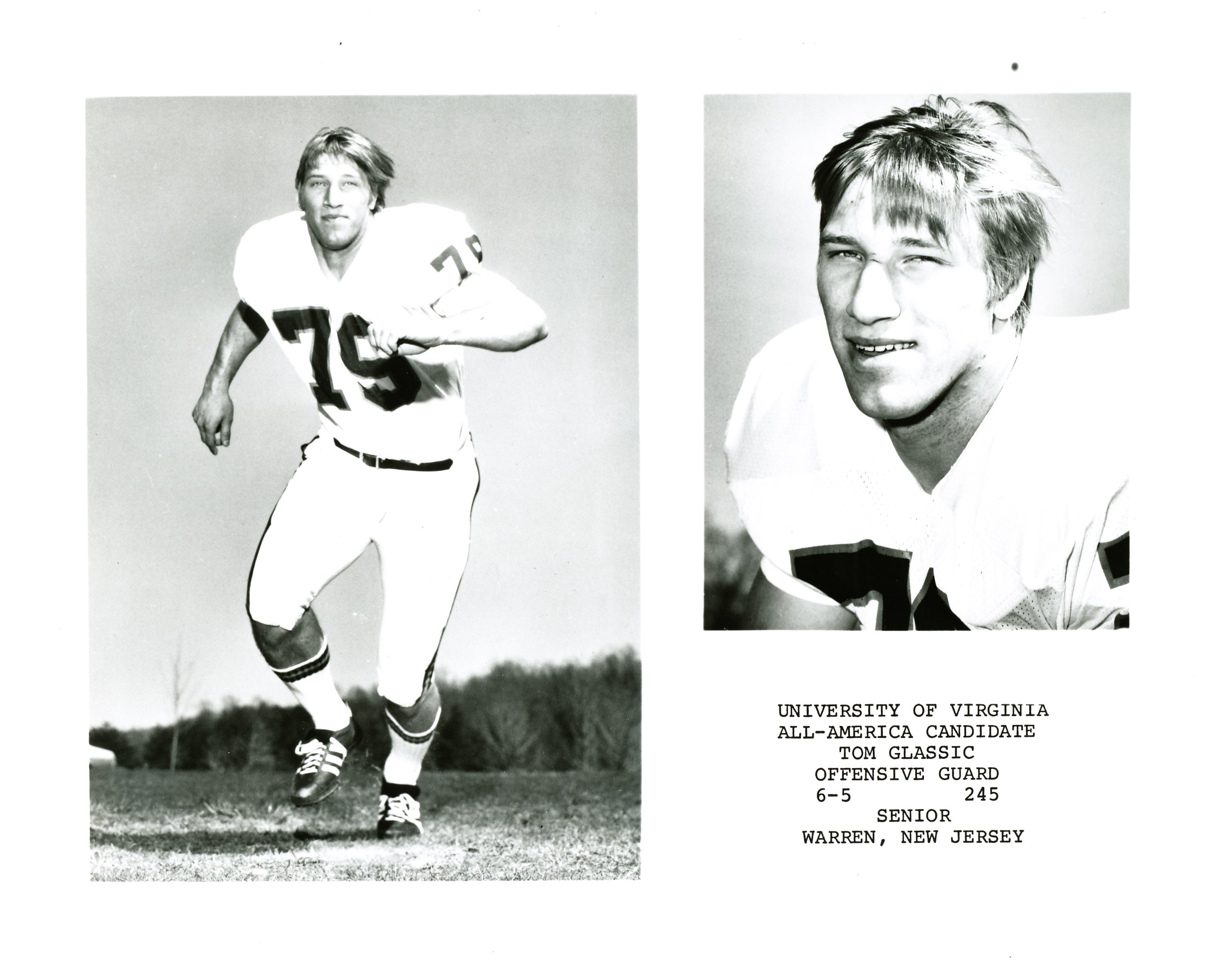 UVA Football - Tom Glassic Photo Gallery